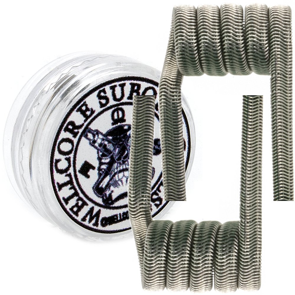 Wellcore Coils Alien Fused Clapton - SS316/Ni80 | Dampfnation